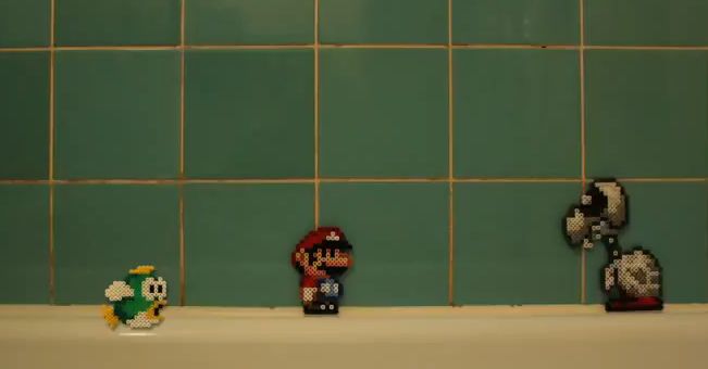 Super Mario at home