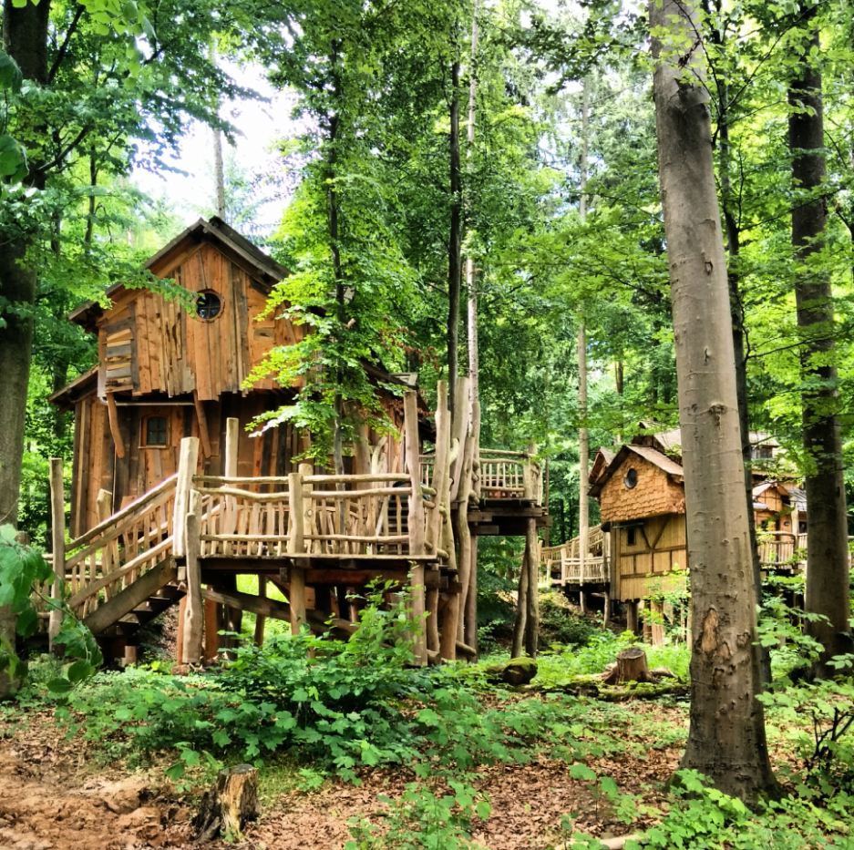 Übernachten im Schäferwagen im Natur-Resort Tripsdrill